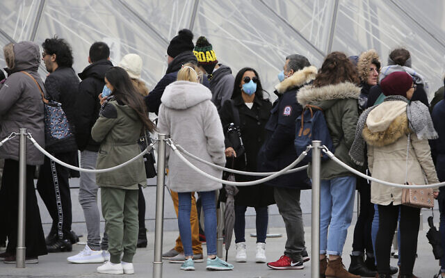 France's Louvre Museum shuts doors over coronavirus fears | The Times ...