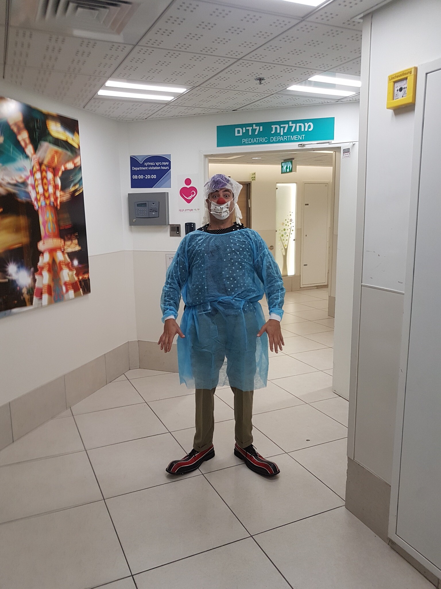 Reinventing the red nose: Clowns join the frontlines of the coronavirus ...