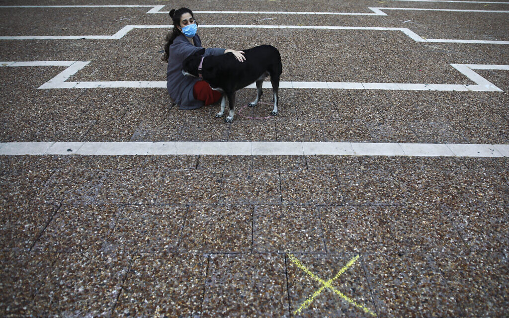 With chalk marks and discipline, Israel pulls off socially distanced ...