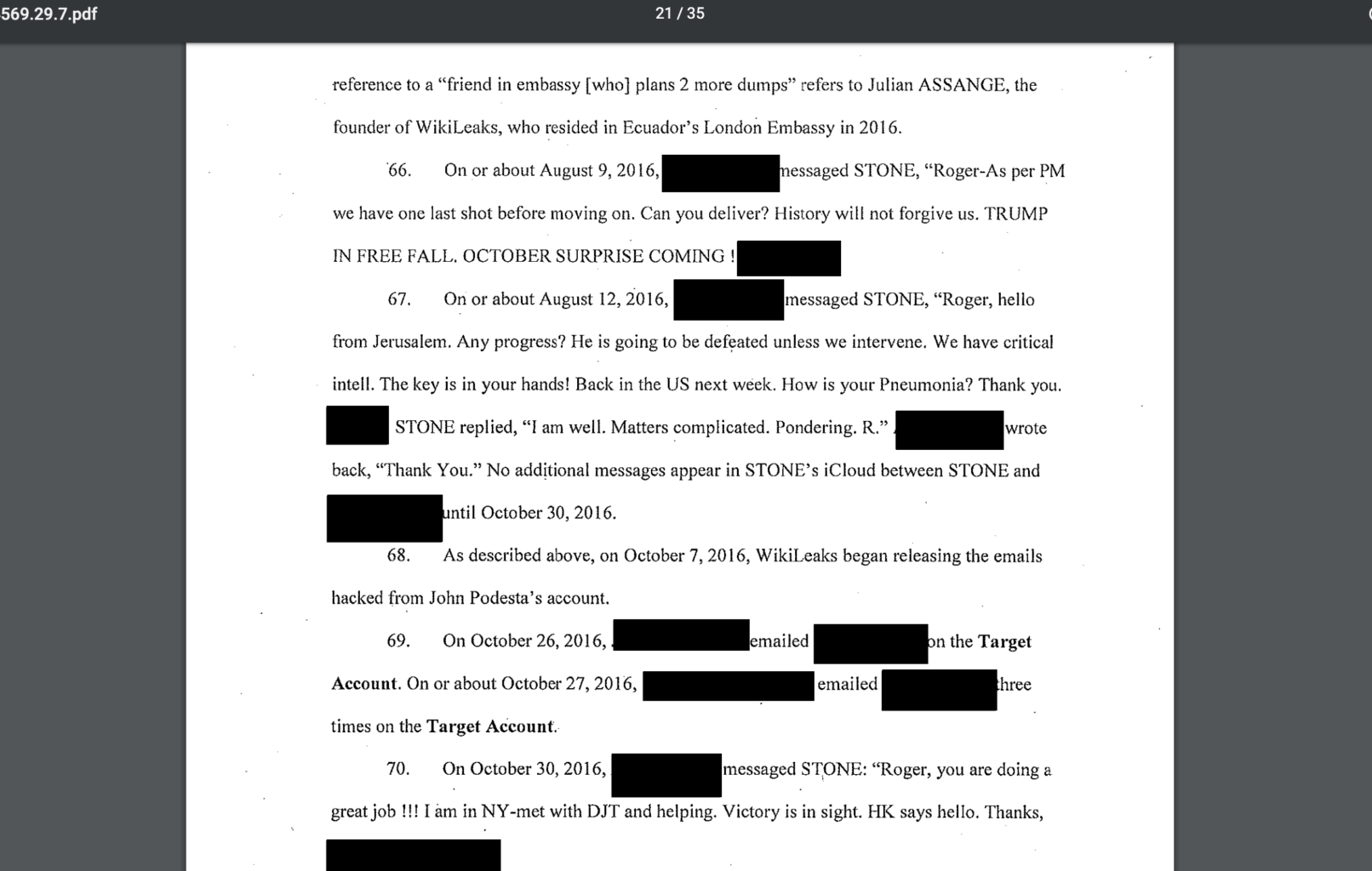Redacted FBI document hints at Israeli efforts to help Trump in 2016 ...