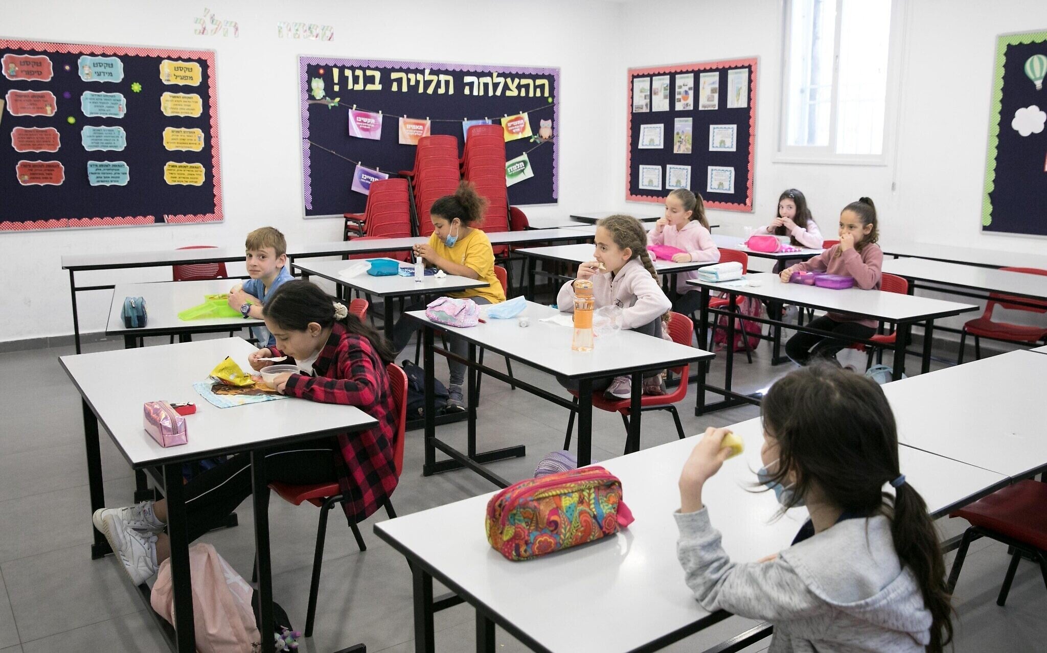 Many elementary schools reopen as Israel gingerly steps toward ...