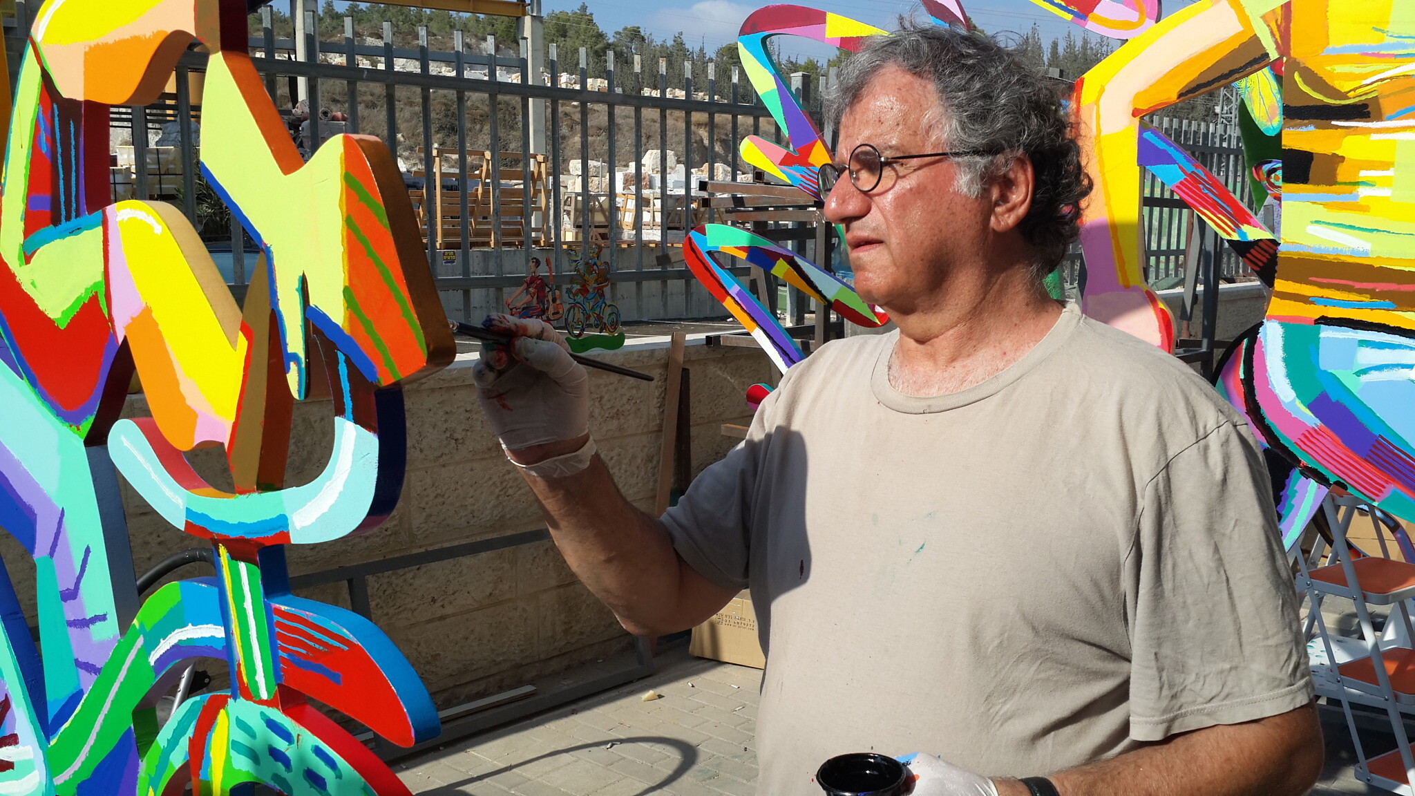 Tel Aviv balconies in focus as sculptor David Gerstein goes back to ...