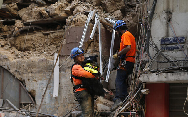 A month on, signal in Beirut rubble raises slim hopes for survivor ...