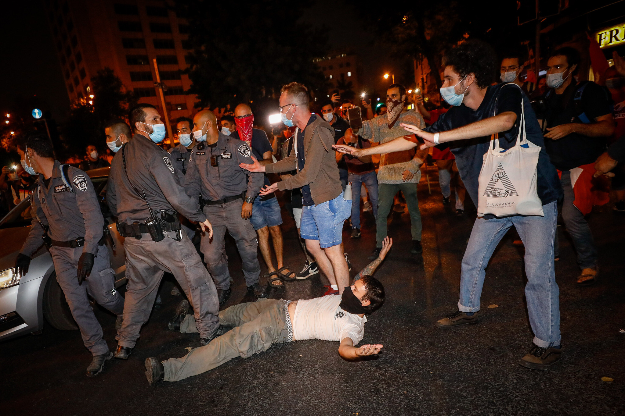 Anti-Netanyahu rallies across country draw thousands; protesters ...