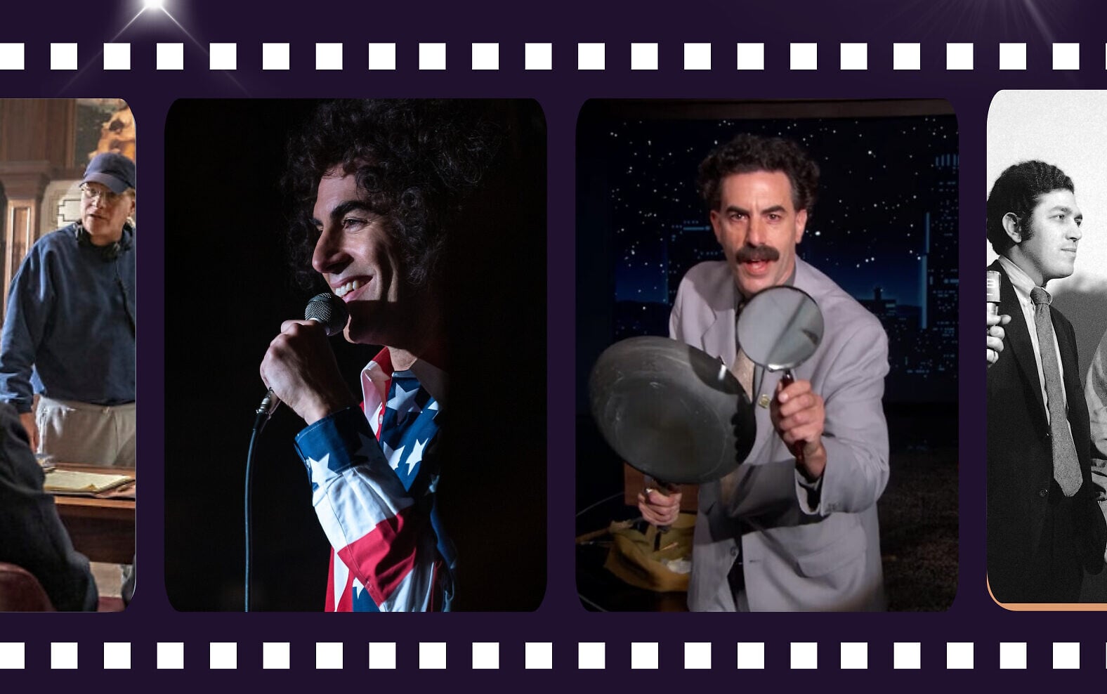 LISTEN: Borat 2 and Chicago 7 -- good for the Jews? ToI's film critic ...