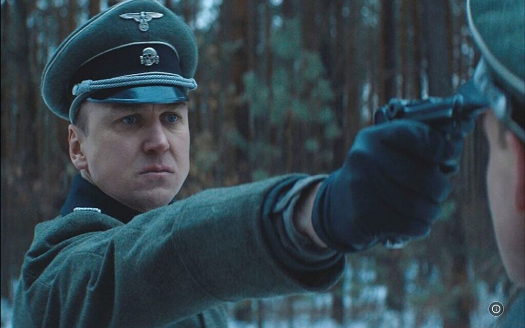 In this original Holocaust film, a Jewish inmate makes up a language to ...