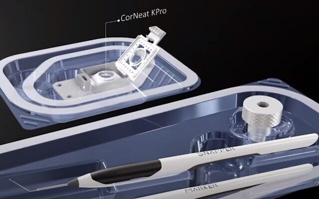 In first, Haifa man regains his vision after getting artificial cornea ...