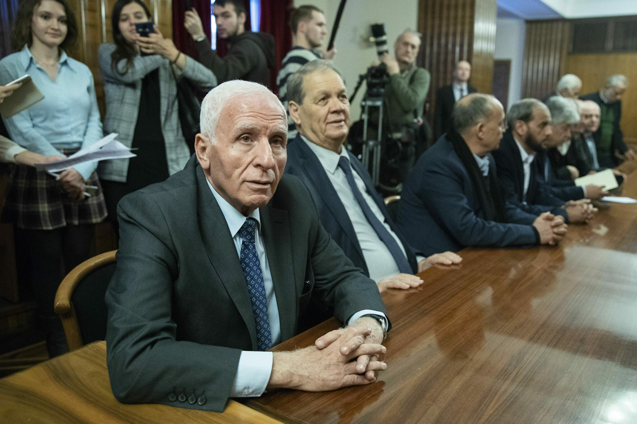 Sharply divided Palestinian factions arrive in Cairo for election talks ...