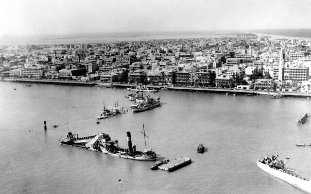 Not only grounded ships: A look at past crises that closed Suez | The ...