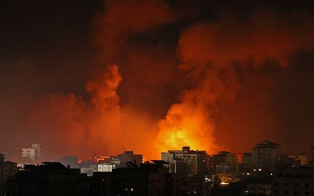 Heavy rocket fire hits center, south; Hamas leader's home targeted in ...