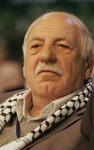 Ahmad Jibril, head of Syria-based Palestinian terror group PFLP-GC ...