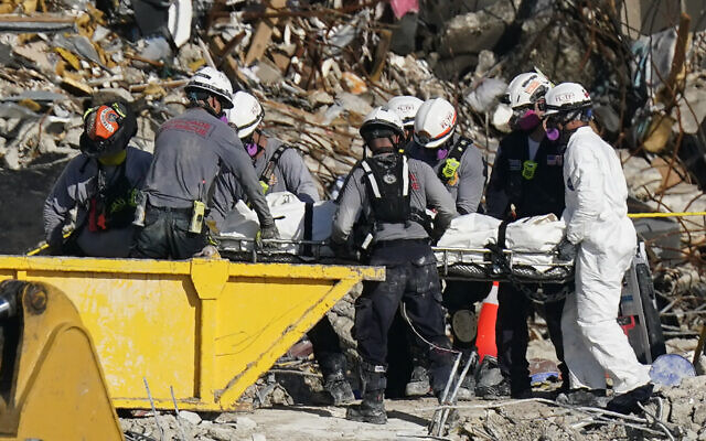 Florida condo missing tally cut to 128; body of firefighter's daughter ...