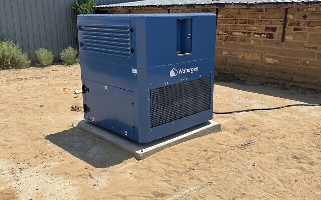 Israel's Watergen helping Arizona Native Americans make water from air ...