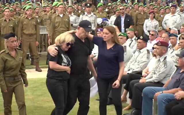 IDF commander who died in training laid to rest in Tel Aviv | The Times ...