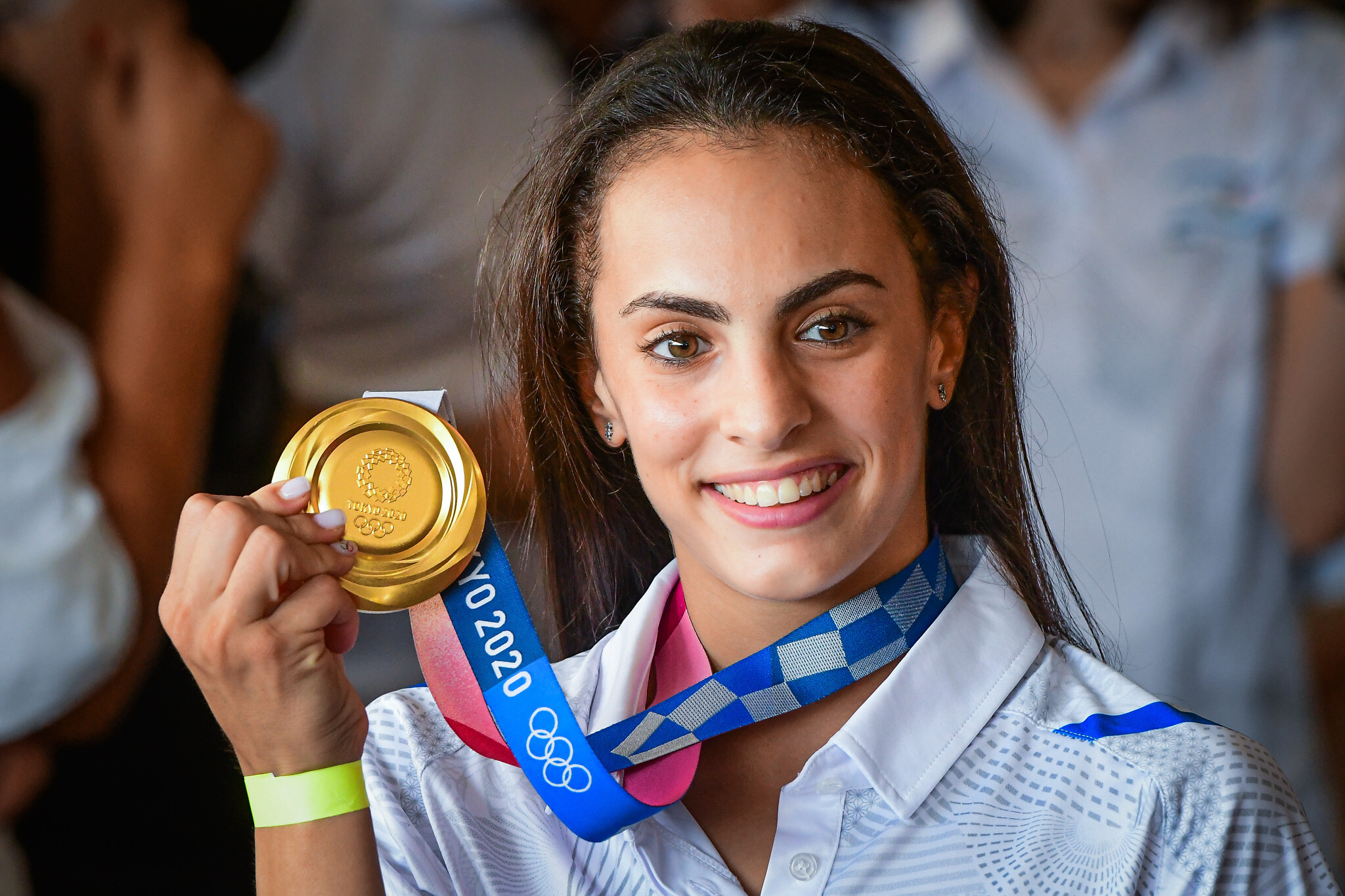 'Delighted to be back in Israel': Olympic champion Linoy Ashram ...