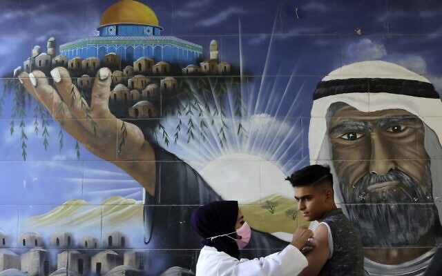 Gaza vaccine drive targets students ages 16-18 | The Times of Israel