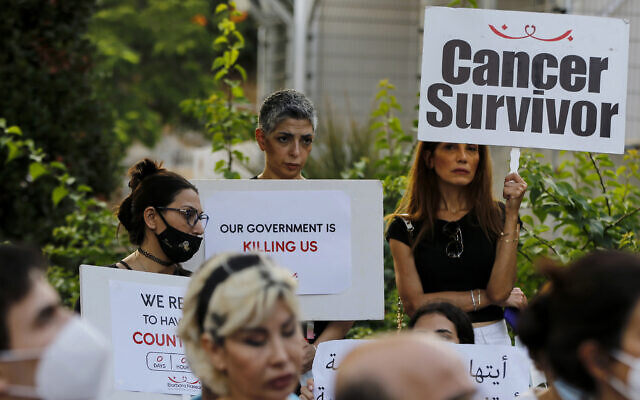 Lebanese cancer patients desperately search for medication amid ...