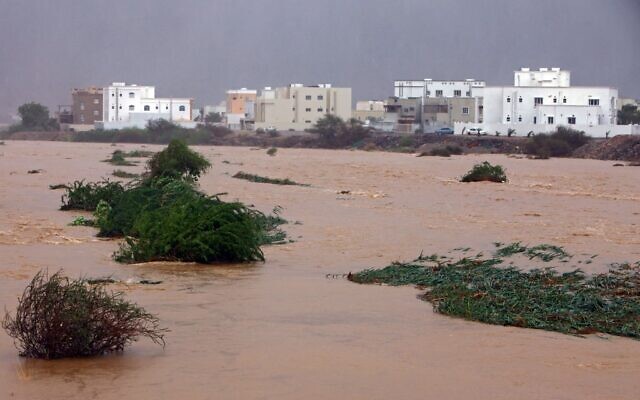 Powerful cyclone deluges Oman, Iran; at least 9 dead | The Times of Israel