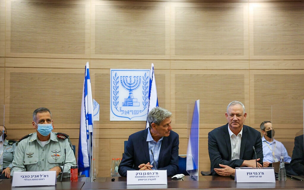 Defending budget increase, Gantz says IDF needs funds to fight off Iran ...