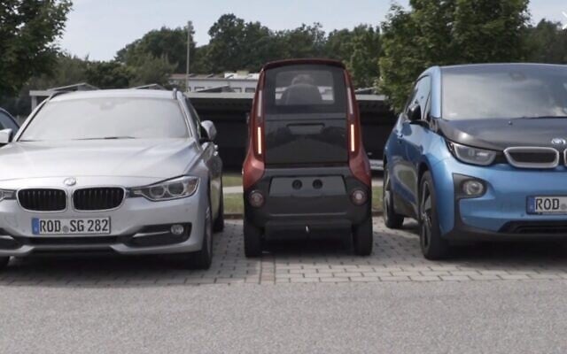 Israeli 'foldable' electric cars to make debut as emergency response ...