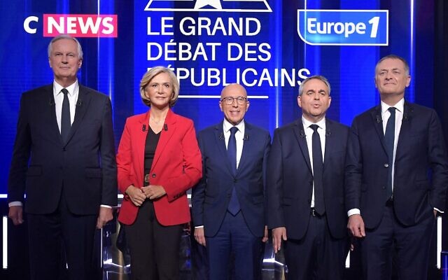 The 5 hopefuls seeking to lead French right-wing party in Wednesday ...