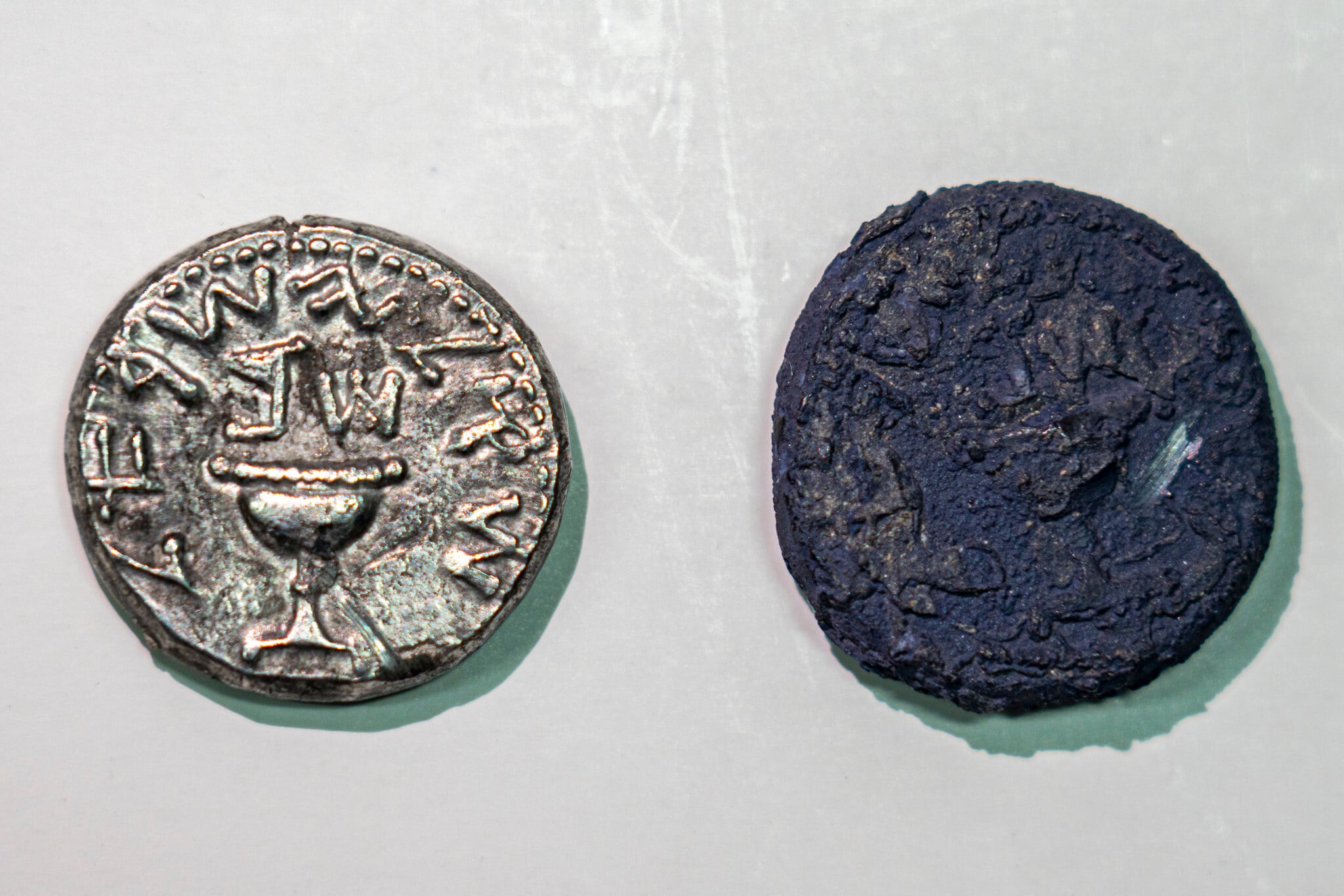 Rare silver 'rebel coin,' maybe minted at Temple 2,000 years ago, found ...