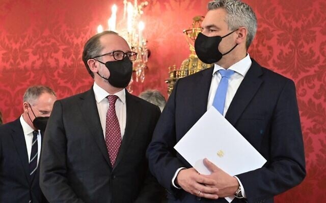 Austria swears in its third chancellor in three months | The Times of ...