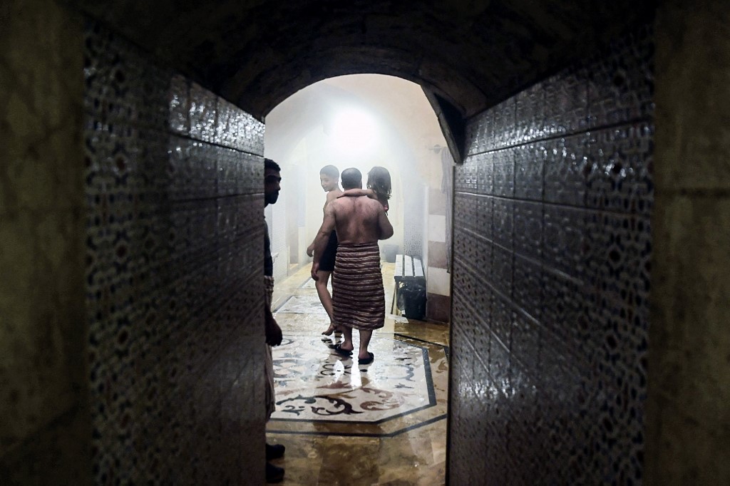 With no hot showers, Syria power crisis sends men to centuries-old ...