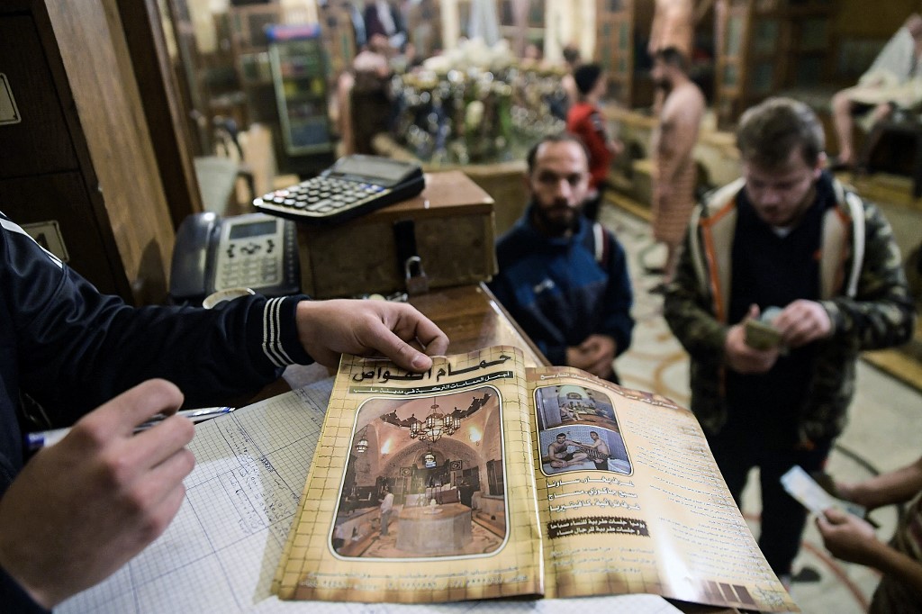 With no hot showers, Syria power crisis sends men to centuries-old ...