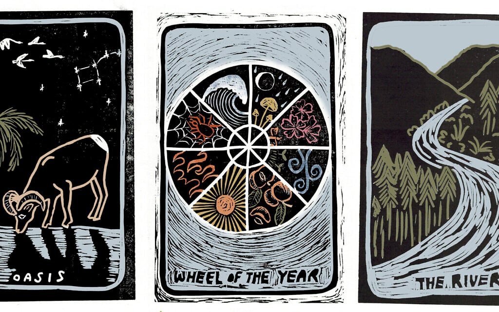 This Jewish artist’s tarot card deck is inspired by Torah and ecology ...