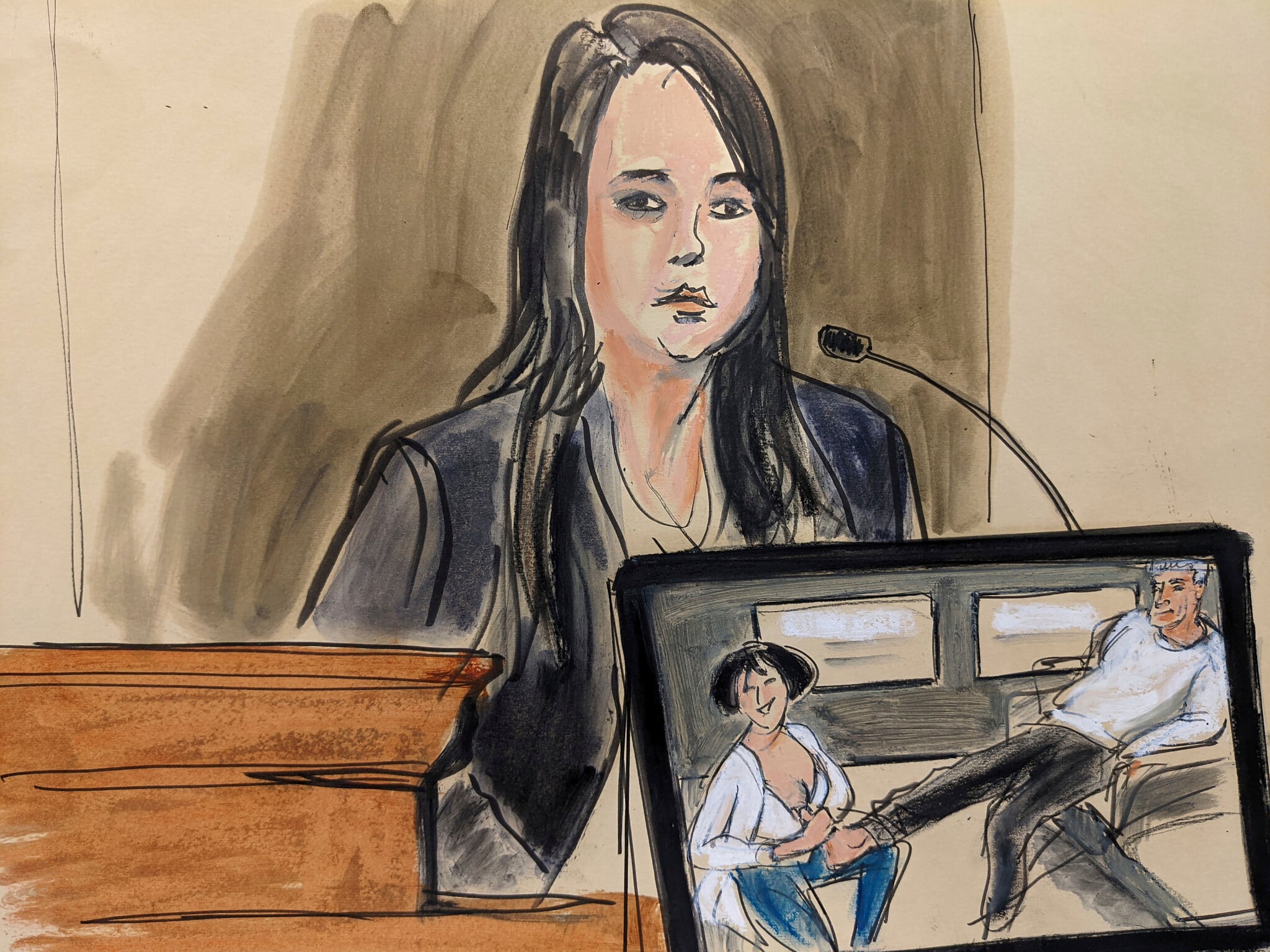 In court, woman describes how Maxwell abused and groomed her when she ...