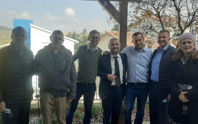 Likud MKs visit outpost, as Joint List stops by neighboring Palestinian ...