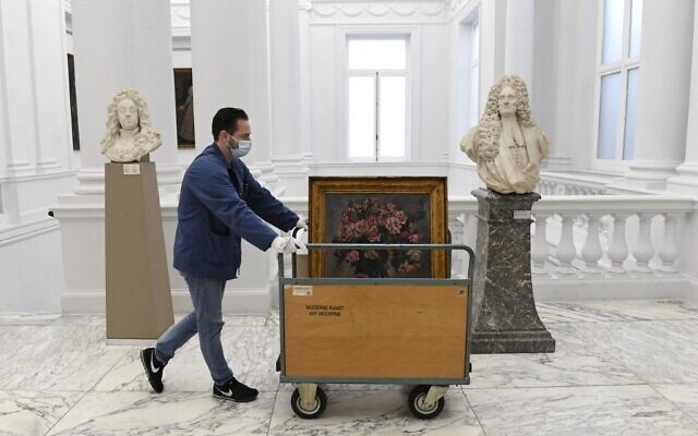 After 71 years, Belgian museum gives back Nazi-looted painting to ...