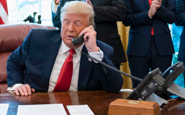 Israeli source downplays acrimony of Trump-Netanyahu call, after vulgar ...