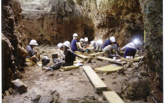 Israeli study finds early humans knew to situate hearth in cave’s ...