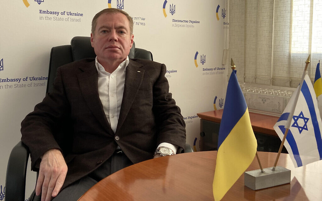 Year into war, Ukraine's envoy looks for Israel to scrap fence-sitting ...