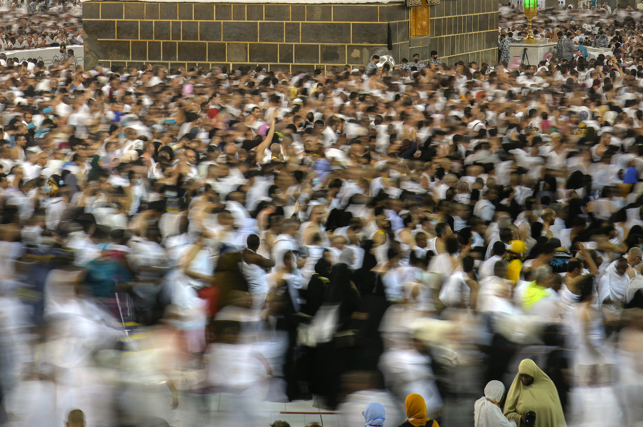 A hajj closer to normal: 1 million Muslims begin annual pilgrimage at ...
