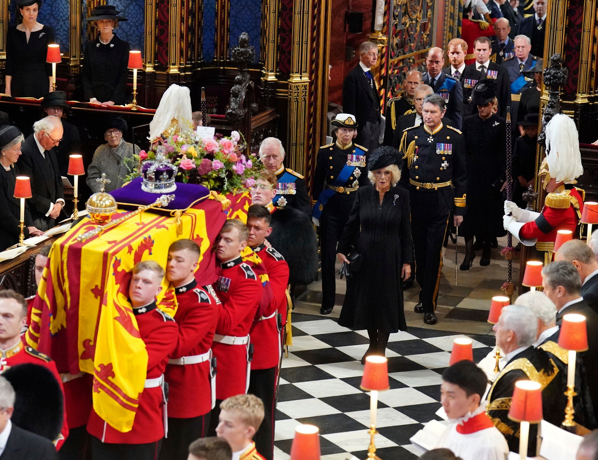 LIVE: Queen Elizabeth II mourned at funeral by Britain and world | The Times of Israel