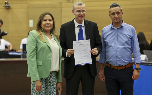Likud No. 2 files electoral slate, needles Shaked but stops short of ...