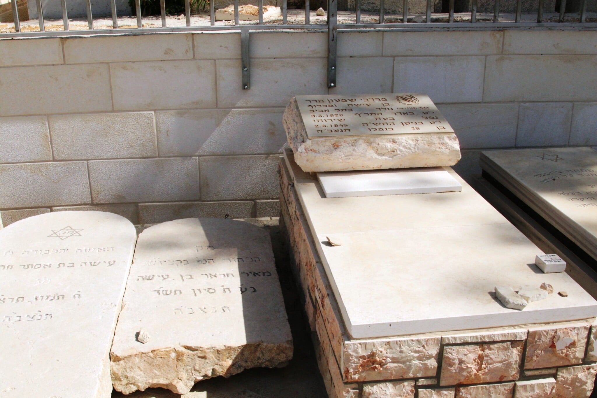 Formerly faceless, these fallen soldiers can now be visited - in person ...