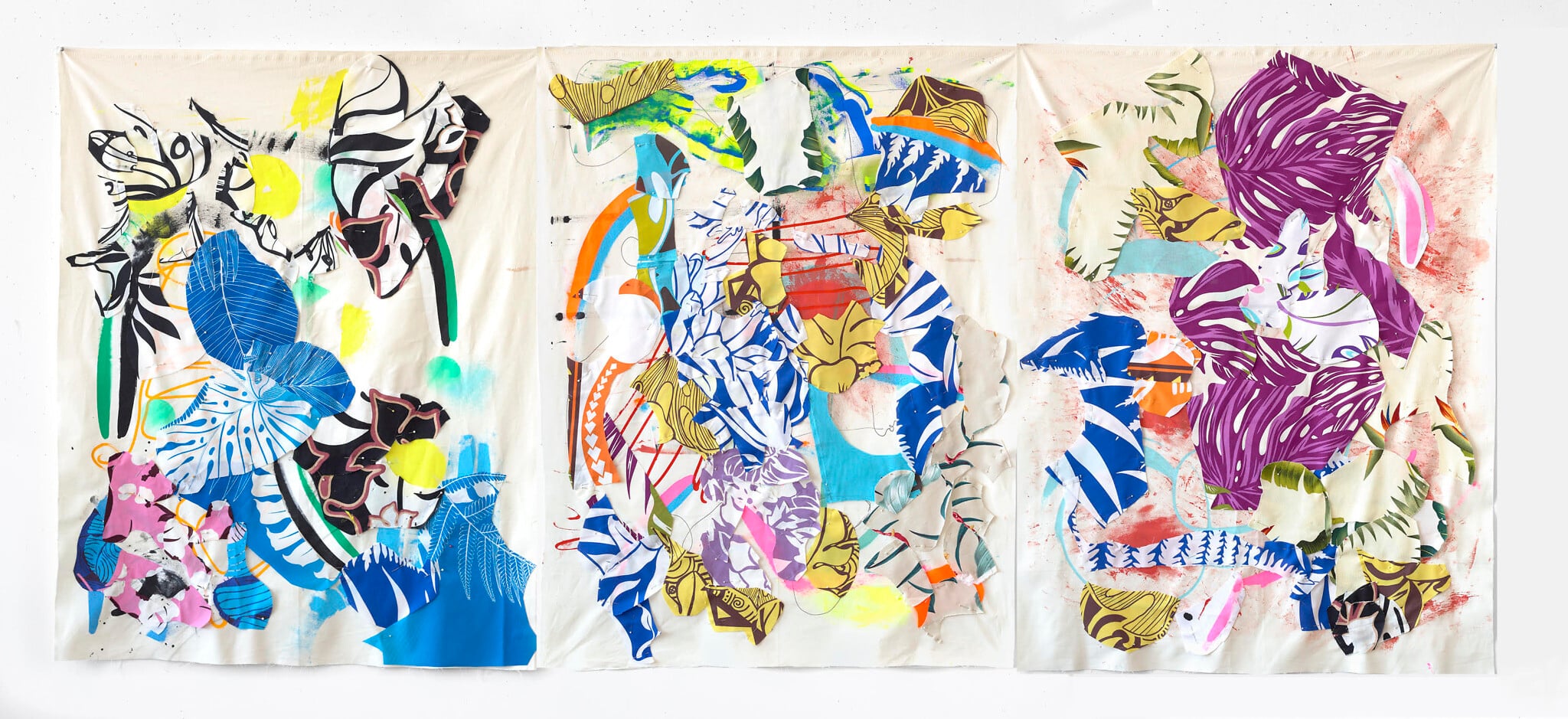 Textile artist who created popular '80s Lipti tees shows fabric of ...