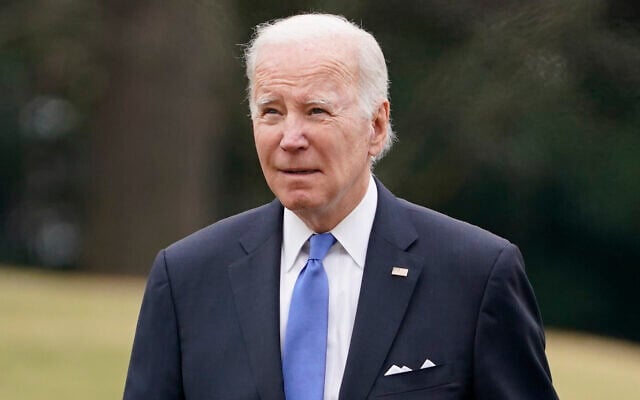 Biden had cancerous skin lesion removed in February | The Times of Israel