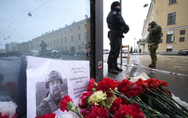 Russia blames Ukraine for bomb that killed pro-war military blogger in ...