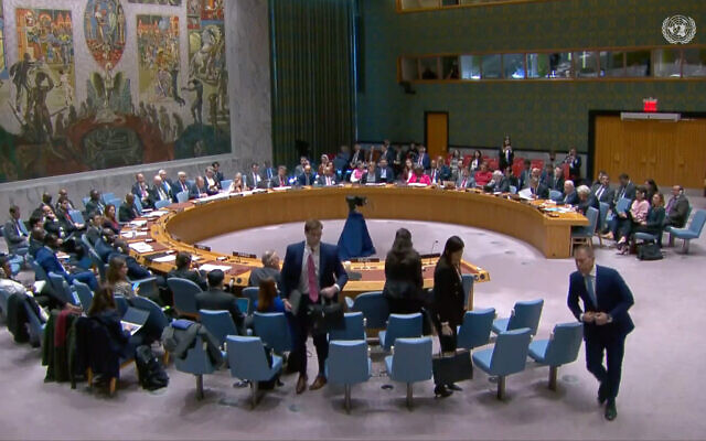 Erdan reads names of fallen to UN Security Council to protest Memorial ...