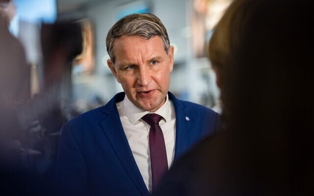 German prosecutors charge far-right politician over Nazi slogan | The ...