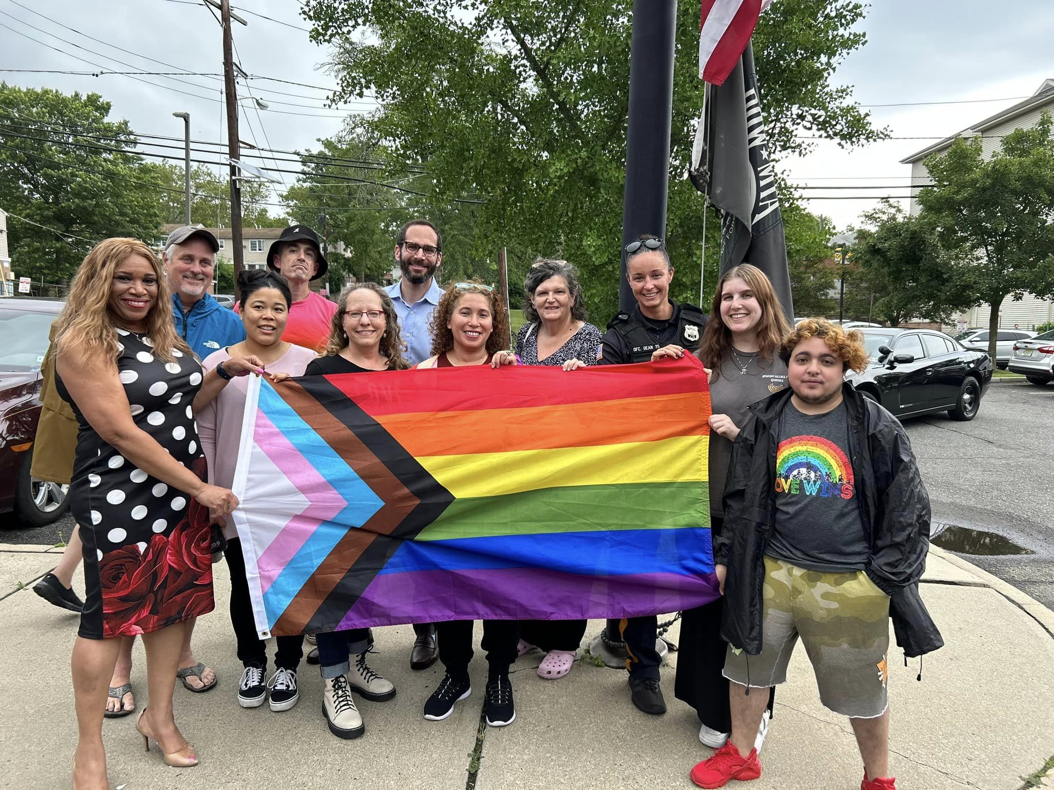 After taking down Pride flags at request of 2 synagogues, NJ town puts ...