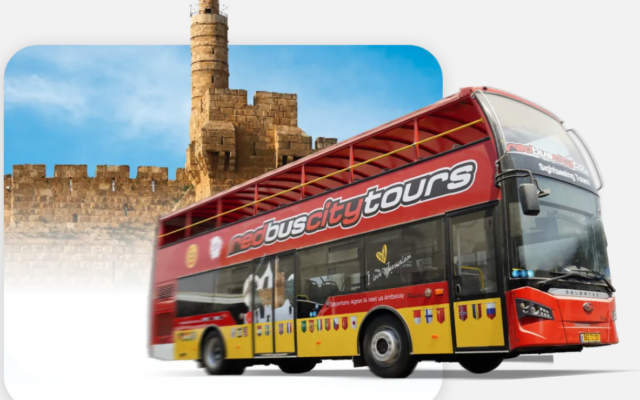 Double-decker tourist buses to debut in Jerusalem | The Times of Israel