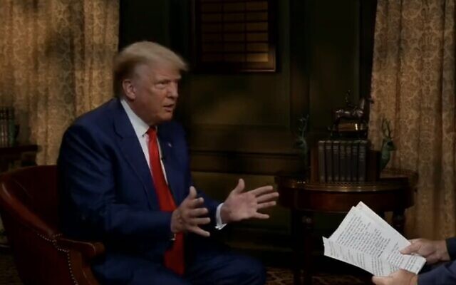 Trump defends holding on to classified docs in unusually tough Fox News ...