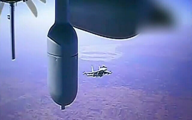 Russian fighter jet again strikes US drone over Syria in 6th incident ...