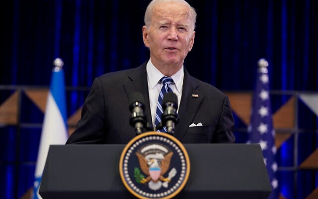 Biden says hospital blast apparently caused by errant Hamas rocket ...